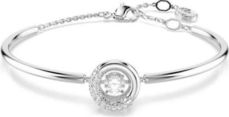 Swarovski Kristall Akzent Armband f&uuml;r Eleganz - - Accessories - Damen - Grau - ONE SIZE