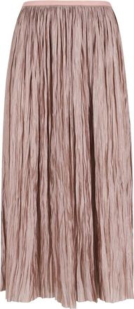 Roberto Collina Femme, Jupes, Rose, Taille: 40 FR Gonna Plisse