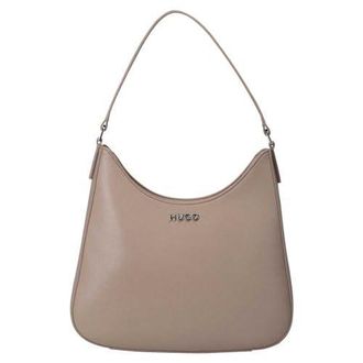 HUGO BOSS Chris Hobo Big, Clochard Femme, Dark Beige, Taille Unique