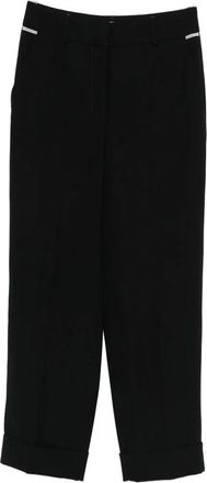 PESERICO Femme, Pantalons, Noir, Taille: 44 FR Wide Pantalons