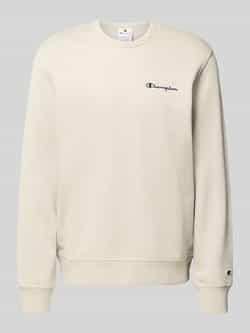 Champion Sweatshirt mit Label-Stitching