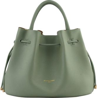 Pourchet Femme, Sacs, Vert, Taille: ONE Size Florin Bucket Bag