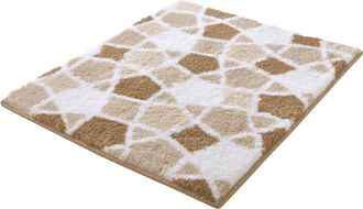 Kleine Wolke Badteppich Sintra in Macadamia mit 55x65 cm