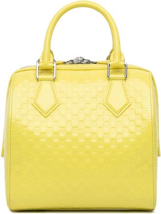 Louis Vuitton Hobo Bags - Damier Facette Speedy Cube PM - Gr. unisize - in Gelb - für Damen