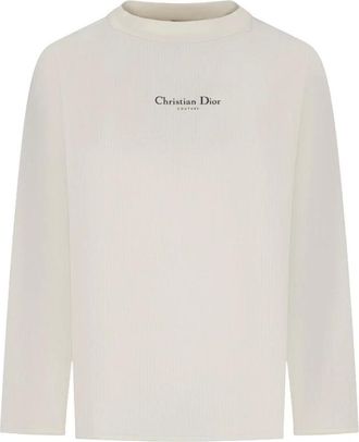 Dior Homme, Pulls, Blanc, Taille: S T-shirt &agrave; manches longues