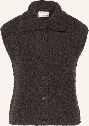 Marc O'Polo Marc Opolo Teddyfell-Weste braun