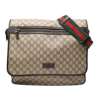 Gucci Pre-owned Stoff Crossbody Bag - - Pre-owned - Damen - Beige - ONE SIZE