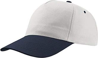 Atlantis Lot de 2 Casquettes Start - Adulte (Taille Unique) (Blanc/Noir)