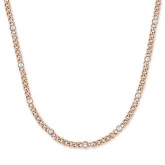 Copenhagen Halskette - Edelstahl Glittery - Gr. unisize - in Gold - f&uuml;r Damen