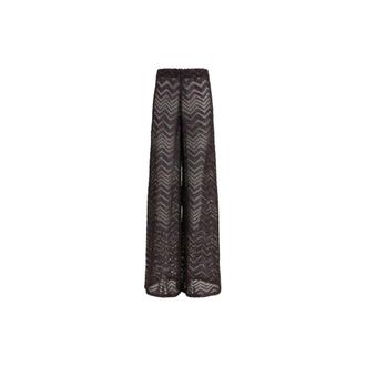 Missoni Viskose Freizeithose - - Trousers - Damen - Mehrfarbig - S