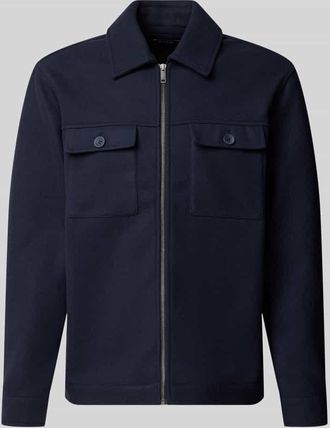 Mc Neal Regular Fit Overshirt mit Rei&szlig;verschluss