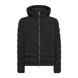 Peuterey Schwarze Stepp-Winterjacke mit Kapuze - - Jackets - Herren - Schwarzk - 3XL