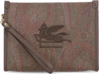 Etro Femme, Sacs, Brun, Taille: ONE Size Pochette Arnica