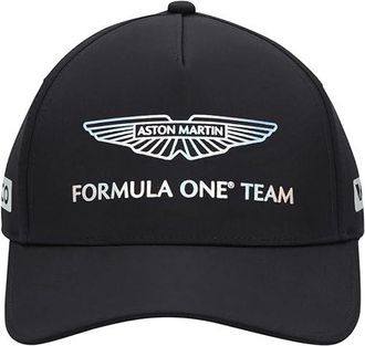 Aston Martin Casquette Las Vegas édition spéciale 2024, noir avec logos réfléchissants argentés, taille unique, réglable, produit officiel, Noir, Taille unique