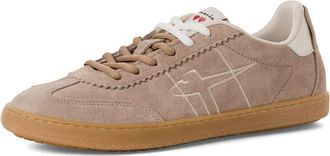 Tamaris Damen Sneaker Low Cut, beige (Taupe),42