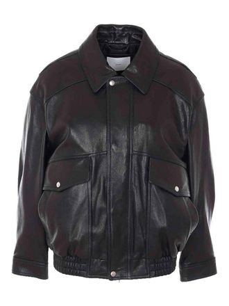 Dunst Blouson En Cuir - Noir