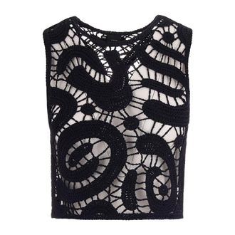 Pinko &Auml;rmellose Oberteile - - Tops - Damen - Schwarzk - XS