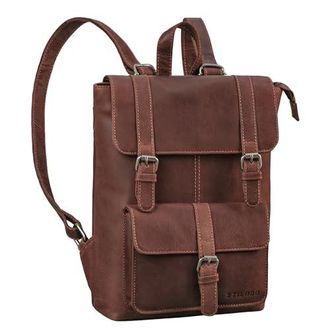 STILORD Franka Petit sac &agrave; dos cuir vintage daypack Sac a dos ville pour femmes Sac &agrave; dos de randonn&eacute;e hommes Sac &agrave; dos de loisirs, Couleur:torres - marron
