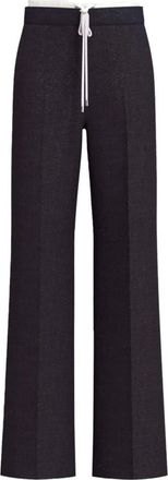 Marella Femme, Pantalons, Bleu, Taille: 46 FR Emme Palazzo Pant