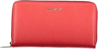 Coccinelle Femme, Accessoires, Rouge, Taille: ONE Size Metallic Soft Wallet