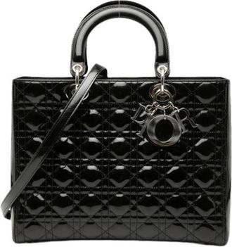 Dior Pre-owned Lady Dior - - Pre-owned - Damen - Schwarzk - ONE SIZE
