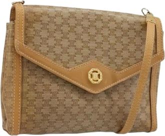 Celine Sac bandouli&egrave;re vintage doccasion - Femme - Pre-owned - Beige - Taille: ONE Size