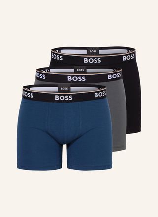 HUGO BOSS 3er-Pack Boxershorts Power schwarz