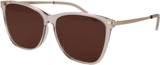Replay Femme, Accessoires, Beige, Taille: ONE Size Plastic Frame Lunettes de soleil