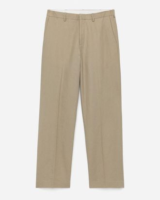 Arket Hose Aus Leinen Und Baumwolle -Beige