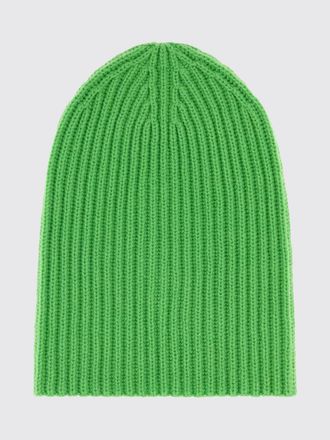 Umit Benan Bonnet beanie en pur cachemire avec un design c&ocirc;tel&eacute;
