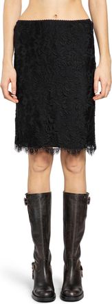 Chlo&eacute; Floral Lace Skirt