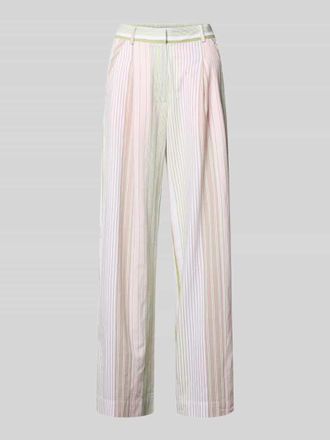 Smith & Soul Wide Leg Hose mit Streifenmuster