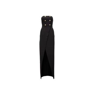 Elisabetta Franchi Femme, Robes, Noir, Taille: 38 FR Maxi Robes