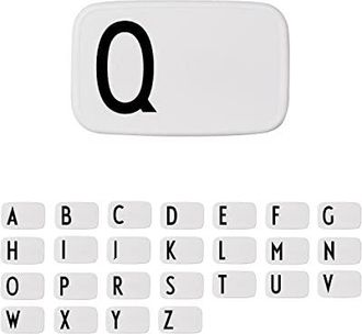 DESIGN LETTERS Buchstaben Brotdose für Kinder, Erwachsene A-Z | Lunchbox BPA frei | Lunchbox Erwachsene | Personalisierte Geschenke | Ideal als Snackbox, Frühstücksb