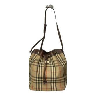 Burberry Sac Seau en Cuir Pre-owned - Femme - Pre-owned - Multicolore - Taille: ONE Size