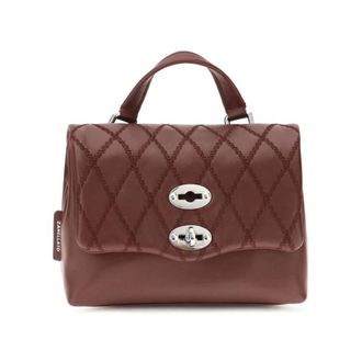 Zanellato Gesteppte Diamant-Klapphandtasche - - Bags - Damen - Braun - ONE SIZE