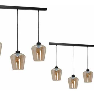 Milagro Suspension santiago ambre 3xE27