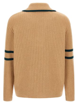 Lacoste Archive Edition Cardigan - Beige