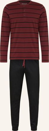 Schiesser Schlafanzug Casual Nightwear rot