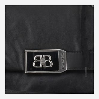 Balenciaga Womens Modu Leather Shoulder Bag Black Handbags Hand