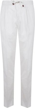Incotex Homme, Pantalons, Blanc, Taille: XL Pantalon Pattern 54