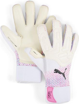 Puma Future Pro SGC, Unisex-Erwachsene Torwarthandschuhe, PUMA White-Poison Pink-PUMA Black, 7.5-041925