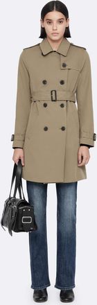 AllSaints Leonard Trench in Pilzbraun