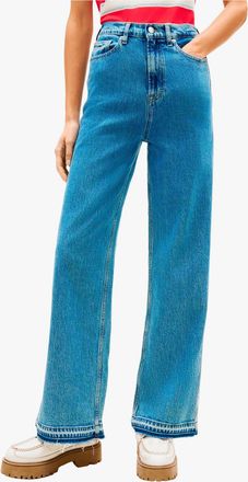 Tommy Hilfiger Jean large en coton m&eacute;lang&eacute;