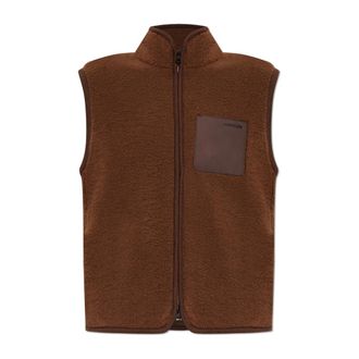 Moncler Homme, Vestes, Brun, Taille: M Logo Vest