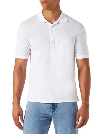 Fruit Of The Loom 13226S Herren Polo, Gr. 54 (XL), wei (weiss)