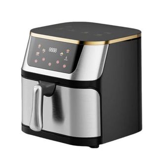 Generic Four &agrave; Friteuse &agrave; Air En Verre 10 L, Friteuse Num&eacute;rique Intelligente 8 En 1 1 400 W Avec Commande Tactile, Fen&ecirc;tre Extra-large, Technologie Rapid Cris