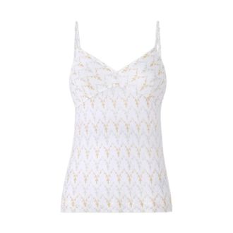 Missoni Femme, Tops, Blanc, Taille: 38 FR D&eacute;bardeur en dentelle zigzag ton sur ton