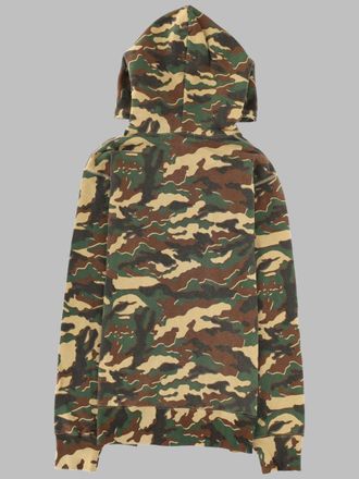 A Bathing Ape Glitch Woodland Hoodie - Military Green