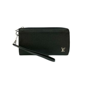Louis Vuitton Pochette Vintage en Cuir dOccasion - Femme - Pre-owned - Noir - Taille: ONE Size